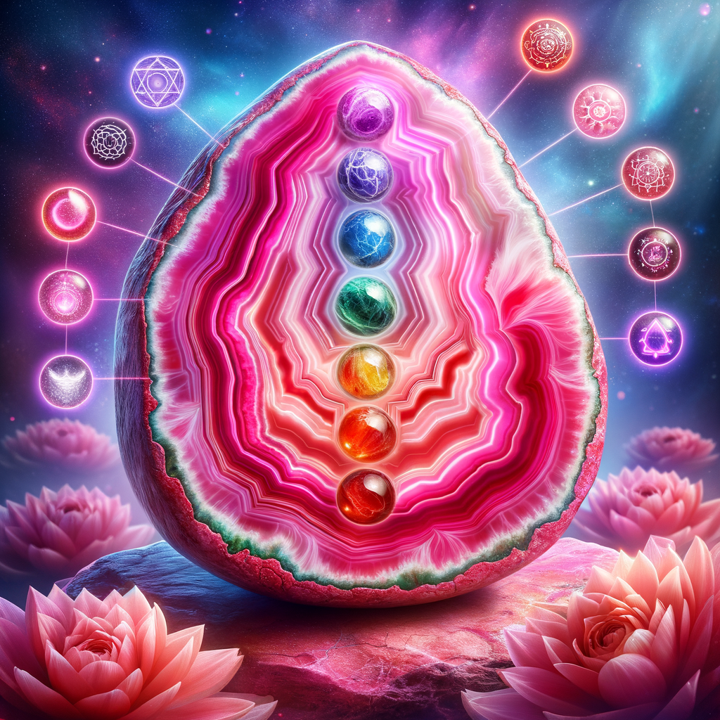 The Mystical Energy of Pink Watermelon Madagascar Agate: How This AAA ...