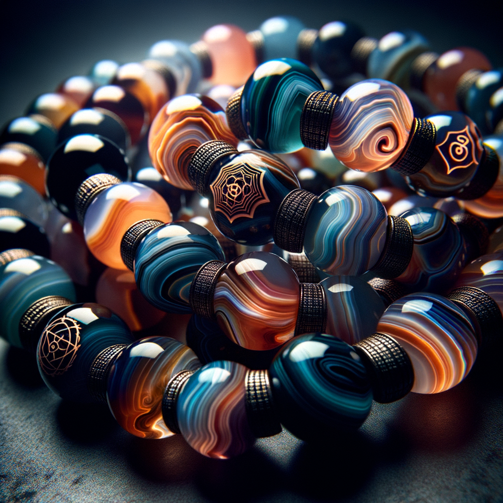 The Mystical Power of Natural Agate Gemstone Beads: Ancient Chakra Hea ...