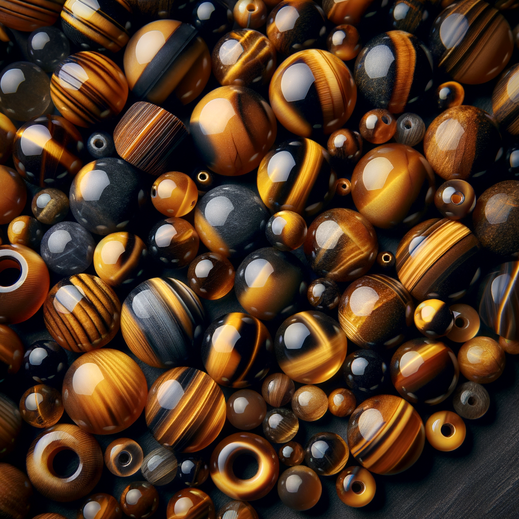 The Mystical Allure of Matte Tiger Eye Gemstone Beads: Exploring Their ...