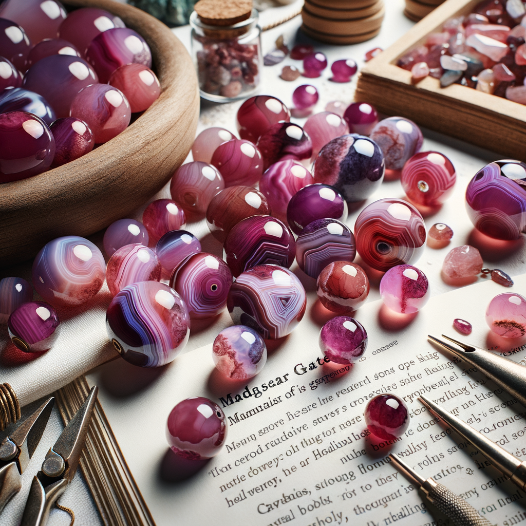 Exploring the Mystical Attributes of Fuchsia Madagascar Agate Gemstone ...